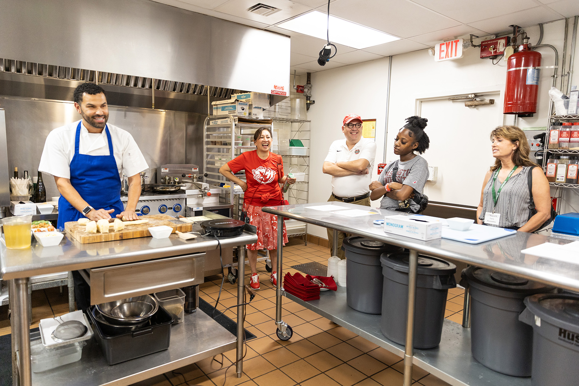 Gnocchi, the WashU way with Chef Aaron - Students